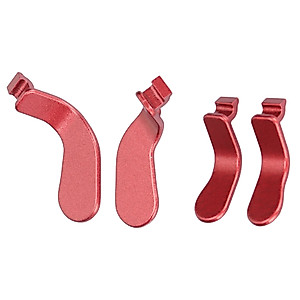 4pcs Controller Paddles for One Elite Series 2, Replacement Controller Parts, Stainless Steel, Convenient to Use.