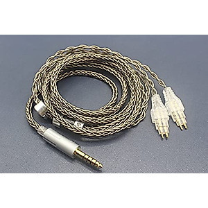 Youkamoo 4.4mm Balanced Replacement Upgrade Cable Compatible for Sennheiser HD650, HD600, HD580, HD660S, HD58X, HD6XX Headphones Upgrade Cable