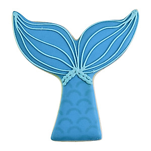 R&M 3.75" Mermaid Tail Cookie Cutter