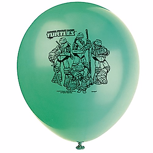12" Teenage Mutant Ninja Turtles Latex Balloons, 8ct