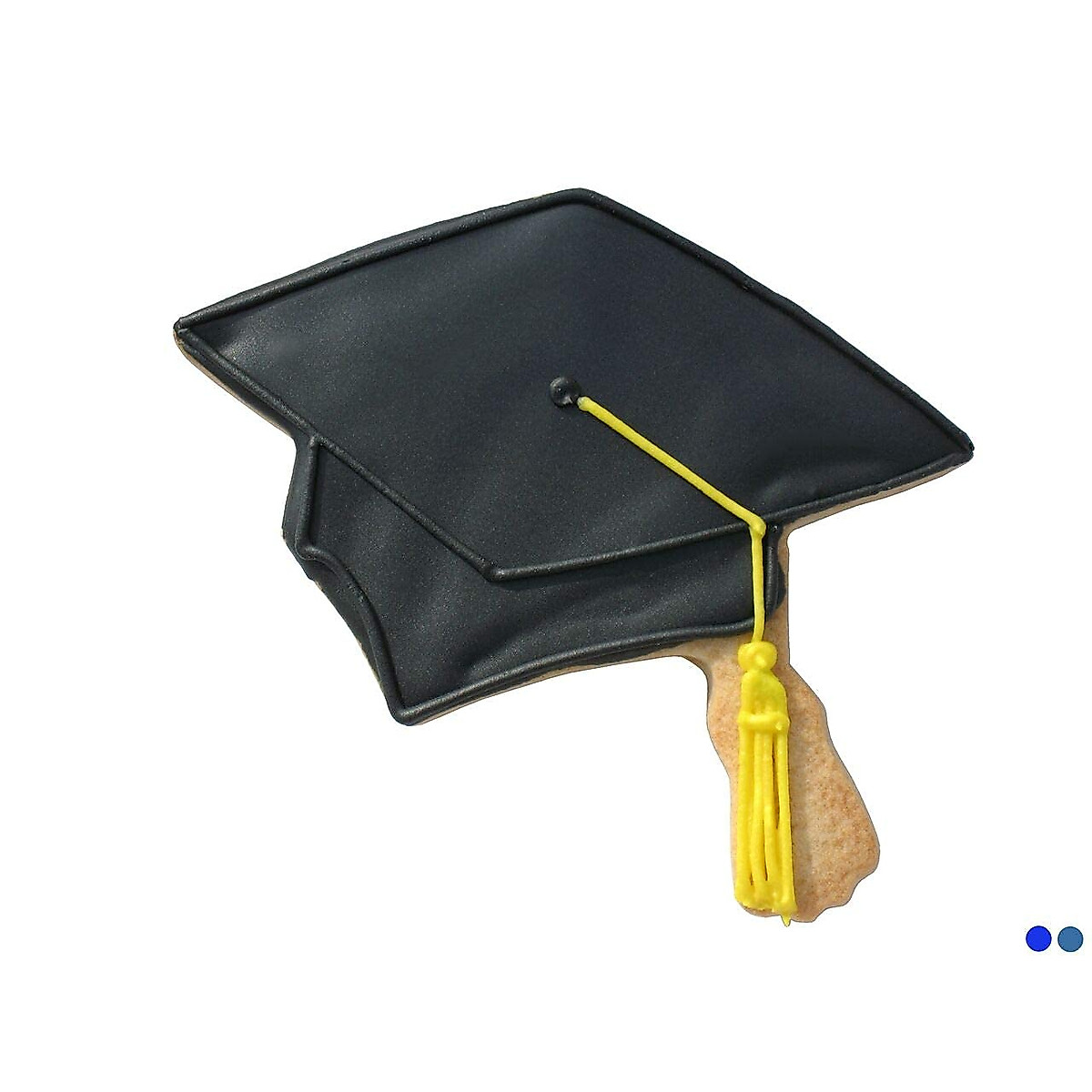 NCS Graduation Cookie Cutter Set - Gown 4", Cap 4.5", Diploma 4" - 3 Piece - Tinplated Steel