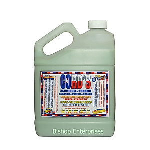 Gord's Aluminum-Chrome-Metal/Cleaner-Polish-Sealer/ALL IN ONE 1 Gal.