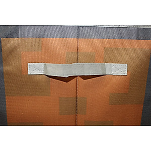 Blue Orchards Mining Fun Chest Collapsible Boxes, Mining Fun Pixel Decorations, Mining Fun Birthday Supplies Chest for Boys and For Girls, Storage Organizer Boxes