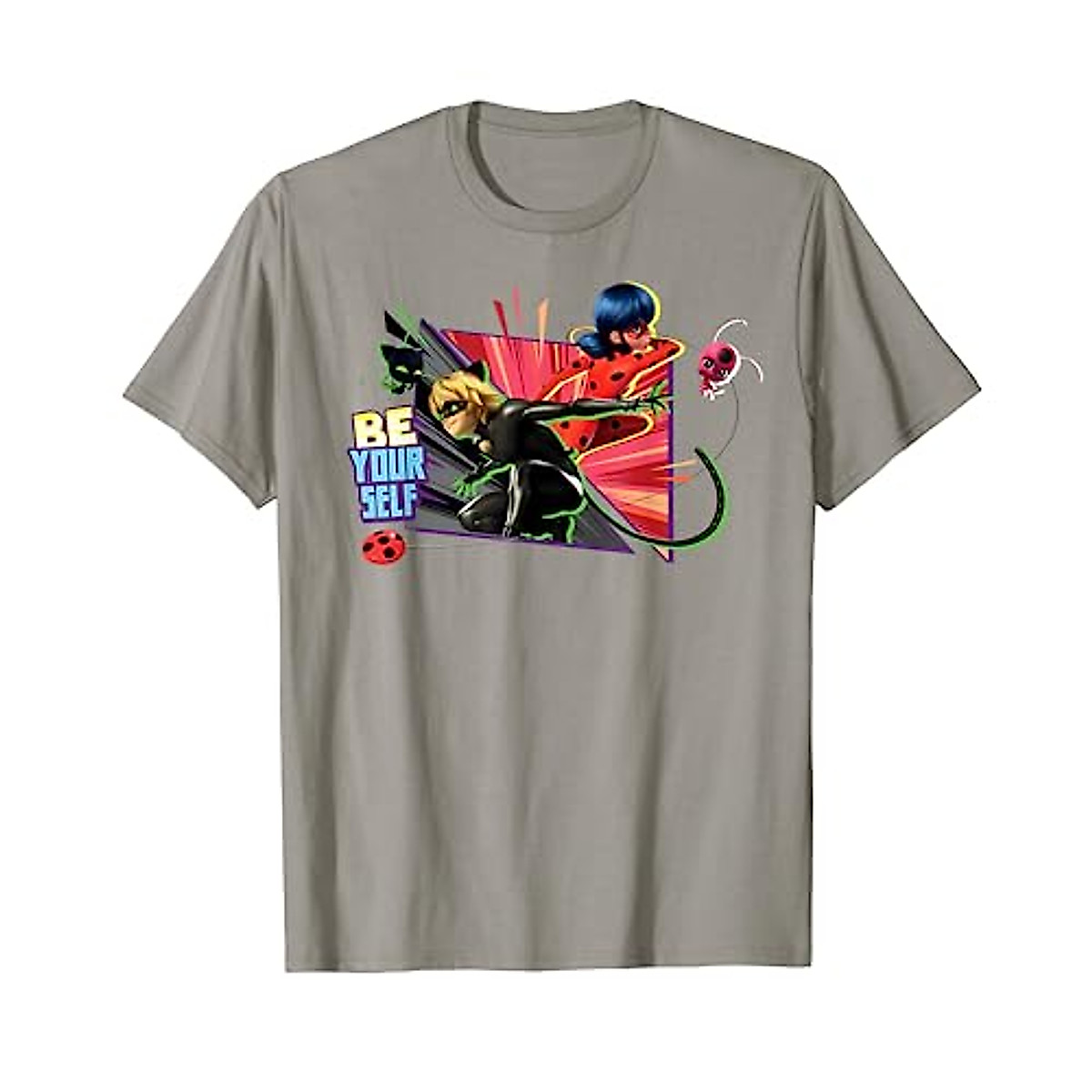 Miraculous Collection Ladybug and Cat Noir Be Yourself T-Shirt