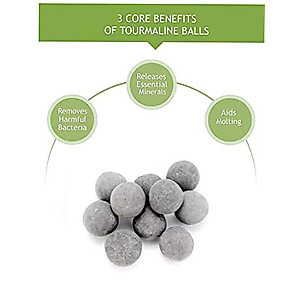 DreamDealsSG Tourmaline Balls for Freshwater Aquarium Tank. Mineral Supplement Substrate. Live Shrimp Food, Betta Fish Food, and Crayfish Food. Water Conditioner for Freshwater Shrimp etc.