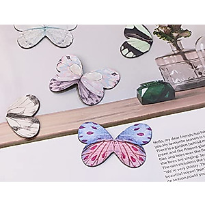 Butterfly Bookmarks Penta Angel 16Pcs Cute Foldable Butterfly Page Book Marker Clip for Student Teachers Reading School Home Office Supplies (Butterfly)