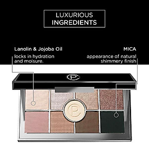Pure Cosmetics Makeup Eyeshadow Palette, Nude - Nouveau Collection, Neutral Ultra-Pigmented Pressed Powders - Matte & Shimmer Colors, Long-Lasting, Blendable & Mineral Based- Talc-Free & Paraben-Free