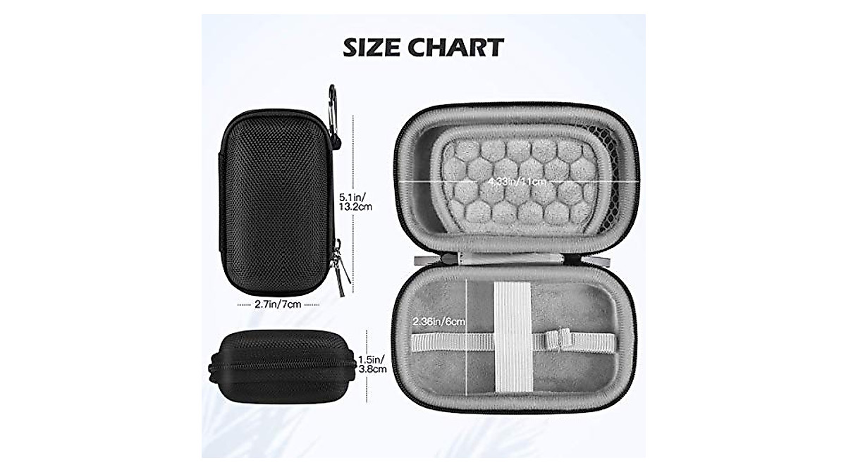 AGPTEK MP3 MP4 Player Case - Durable, Portable & Shockproof Protection