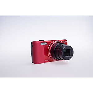 Kodak PixPro Friendly Zoom FZ151 Digital Camera, 16MP, 15x Optical/6x Digital Zoom, 3" LCD Display, HD 720p Video, AV-Out/USB 2.0, Red
