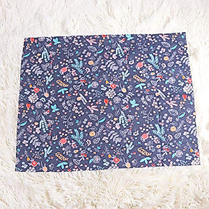 Healifty 6PCS Cotton Craft Fabric Bundle Squares Patchwork Lint DIY Sewing Scrapbooking Quilting