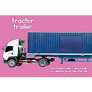 Trucks - Touch and Feel Board Book - Sensory Board Book