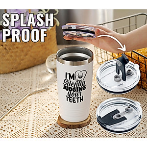 Onebttl Dental Gifts for Dental Assistant, Dental Hygienist on Dental Assistants Recognition Week, National Dental Hygienists Week, 20oz Insulated Stainless Steel Tumbler - Judging