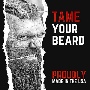 Mad Viking Beard Co. Premium Beard Oil for Men - Natural Beard Softener, Conditioner, and Skin Moisturizer - Reduces Beard Itch - For Thicker Looking Beards - Made in the USA