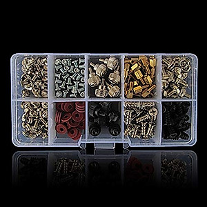 Screw 228PCS Assortment Kit Set Computer with Case for Motherboard Repair Tool Mounting Hardware Hard Disk Accessories Screws for PC