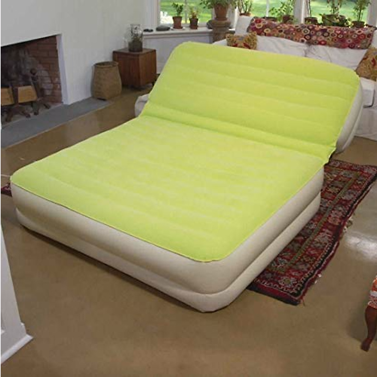CSA Cloud Air Mattress, Queen Size Bed, Yello