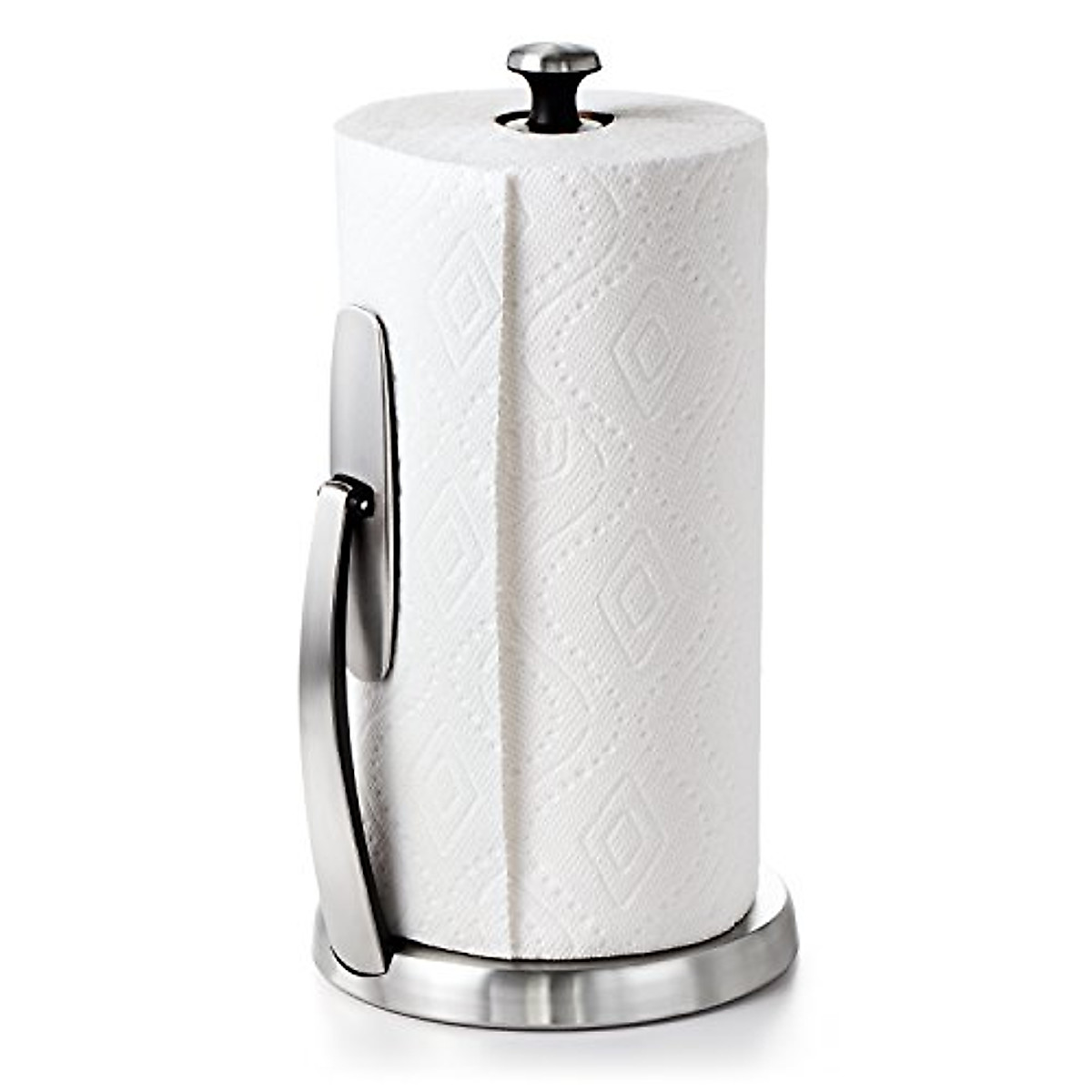 OXO Good Grips Steady Paper Towel Holder & Good Grips SimplyTear Paper Towel Holder - Stainless Steel