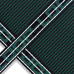 Loop Loc Pool Cover - Aqua-Xtreme Safety Cover - Hunter Green - for Pool Size 16' x 32' Rectangle with 4' x 8' Center Steps