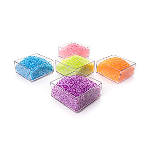 NEON Clumping Silica Gel Crystal Cat Litter, Pink