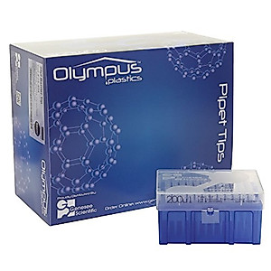 Olympus 200ul Barrier Tip, Low Binding, Racked, Sterile, 10 Racks of 96 Tips/Unit