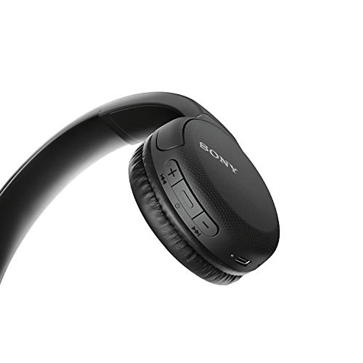 Sony WH-CH510 Wireless Bluetooth Headphones with Mic, 35 Hours Battery Life with Quick Charge, On-ear Style, Hands-Free Call, Voice Assistant - Black