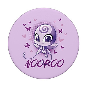 Miraculous Ladybug Kwamis Collection with Nooroo PopSockets Swappable PopGrip