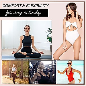 Nylon Spandex Fabric | Shiny | Swimwear Fabric | Tricot Milliskin | 60" Wide | 4-Way Stretch, 20% Spandex | Sportswear, Activewear (Royal Blue - Shiny, 1 Yard)