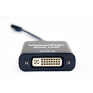 VisionTek Mini DisplayPort to Dual Link DVI-D Active Adapter (M/F) - 900640