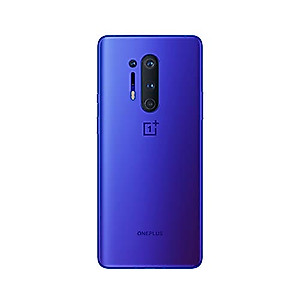 OnePlus 8 Pro (5G) Dual-SIM IN2023 256GB/12GB RAM (GSM + CDMA) Factory Unlocked Android Smartphone (Ultramarine Blue)- International Version