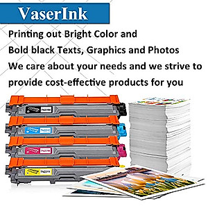 Compatible Toner Cartridge Replacement for Brother TN221BK TN221C TN221M TN221Y Work with MFC-9130CW HL-3170CDW HL-3140CW MFC-9330CDW Printer 5 Pack(2 Black, 1 Cyan, 1 Magenta, 1 Yellow)