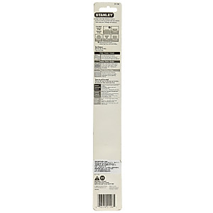 STANLEY File Set, Mill Bastard File, Single Cut with Handle, 8-Inch (21-106)