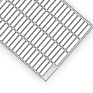 800 EcoSwift Shipping Labels 1 3/4 x 1/2 inches Mailing Address Return Inventory Blank White Self Adhesive for Laser Inkjet Printer 1.75 x 0.5