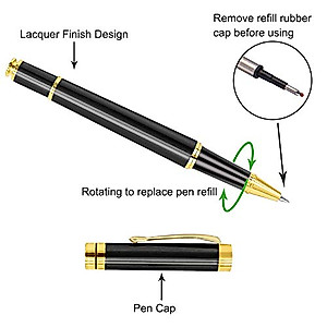 Aolun Personalized Pens,Custom Engraved Pen with Your Name Or Message,Refillable Medium Refill,Personalized Gifts for Men or Women(Black Ink)…