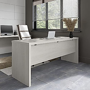Bush Business Furniture Echo Computer Desk, Gray Sand