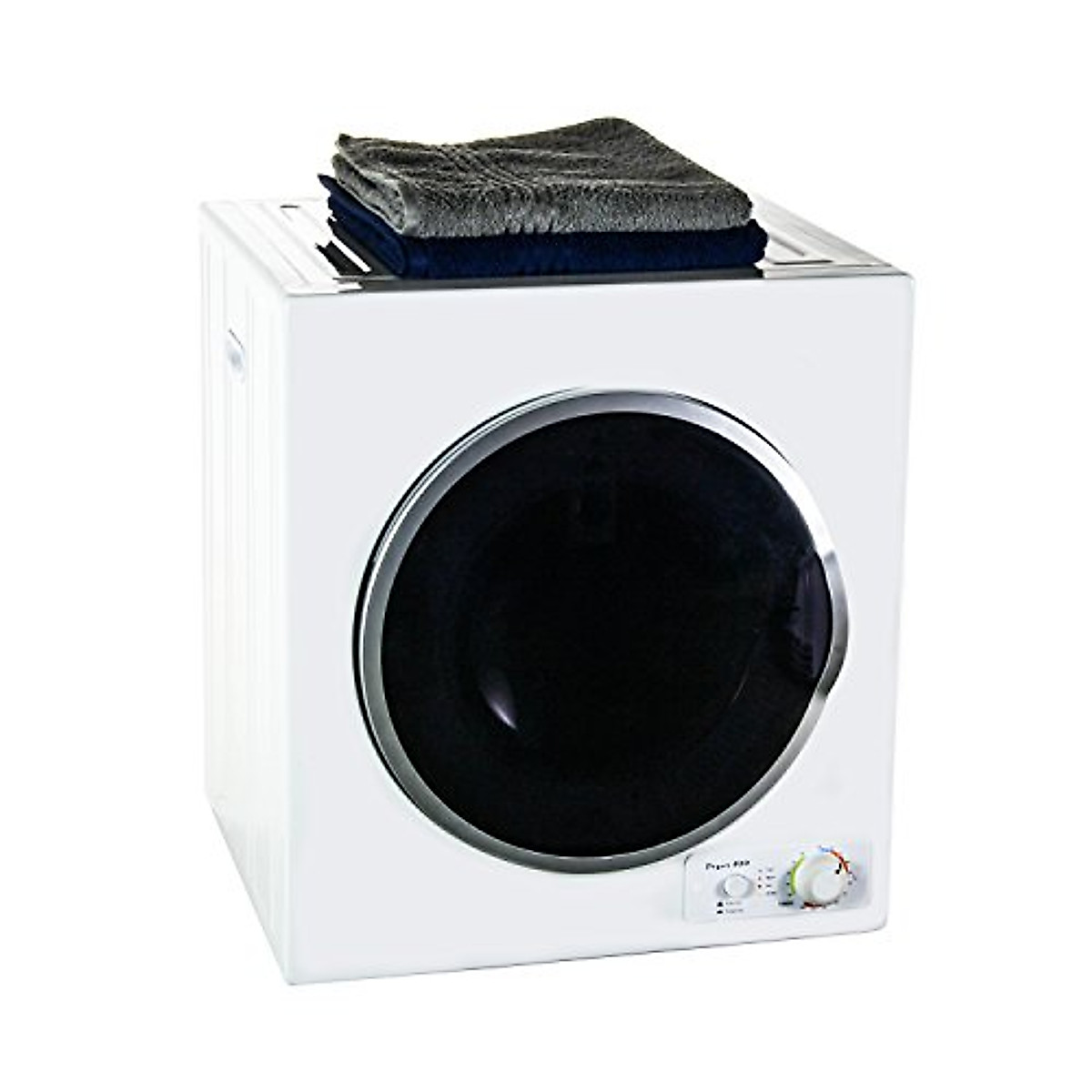 Equator 3.5 cu.ft. 110 V Front Load Compact Short Auto/Time Dryer in White