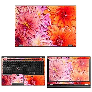 Decalrus - Protective Decal Tattoo Skin Sticker for Lenovo ThinkPad P53 (15.6" Screen) case Cover wrap LEthnkpd15_P53-142