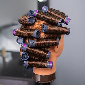 Traininghead 20-22" 100% Human hair Mannequin head Training Head Cosmetology Manikin Head Doll Head with free Clamp …