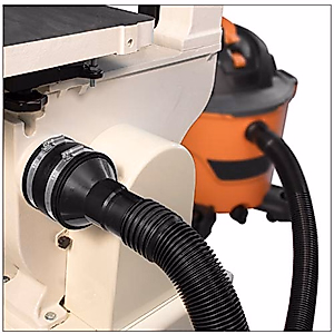 Fulton 4 inch to 2 1/2 inch Reducer Fitting for Dust Collection Hose to Hose Connections and 4 Inch Port Connections on Larger Machinery