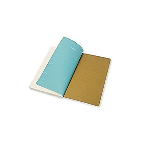 Moleskine Chapters Journal, Slim Large, Ruled, Tawny Olive, Soft Cover (4.5 x 8.25)