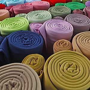 Solid DBP Fabric - Double Brushed Polyester 4 Way Stretch - Acorn - 2yd