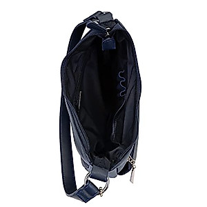 Giani Bernini Nappa Leather Hobo Bag (Navy)