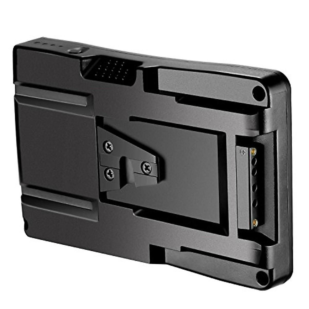 Neewer F2-BP NP-F Battery to V-Mount Battery Converter Adapter for LED Light, Field Monitor, Alternative Battery Option for Sony V-Mount Gear, Fits for 2-Pack Sony NP-F970, NP-F770,NP-F570 Battery