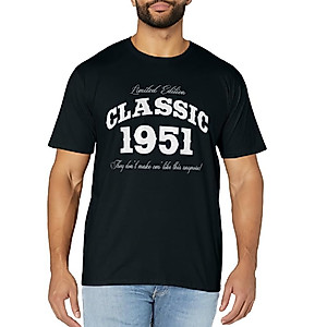 73 Year Old Vintage Classic Car 1951 73rd Birthday T-Shirt