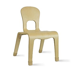 2xhome Kids Size Real Wood 10" or 12" Seat Height Side Accent Stackable Wood Chair Rubber Floor Protectors (12" Seat Height)