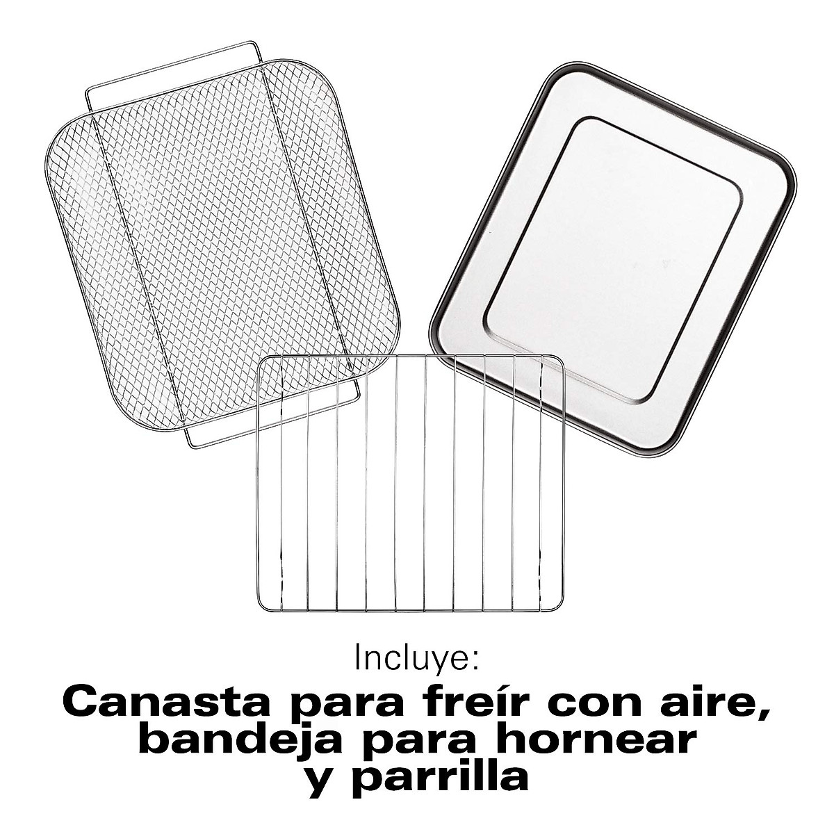 Hamilton Beach 31323 Sure-Crisp Air Fry Fryer Toaster Oven, 6 Slice Capacity, Stainless Steel (Renewed)