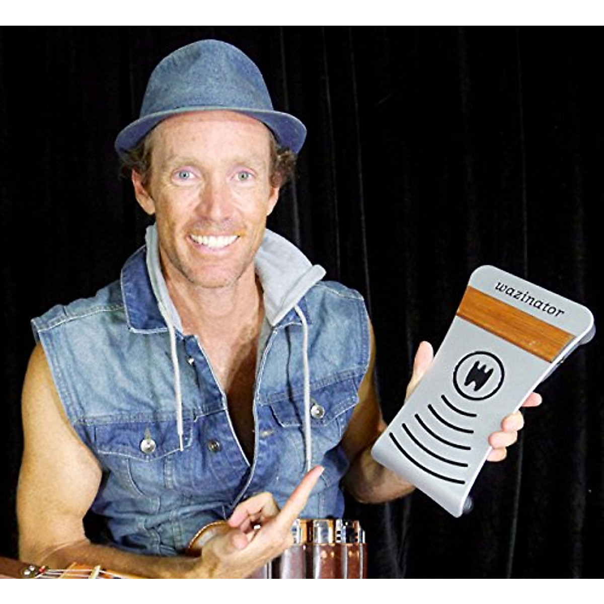 Wazinator Dropkick KSB883. Fully Professional Stompbox foot percussion that gives you total control and power at your next gig.