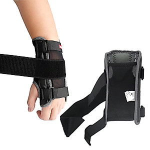 USonline911 Wrist Brace for Carpal Tunnel, Adjustable Wrist Support Brace with Splints Right and Left Hand, Small/Medium, Arm Compression Hand Support for Injuries, Wrist Pain, Sprain, Sports