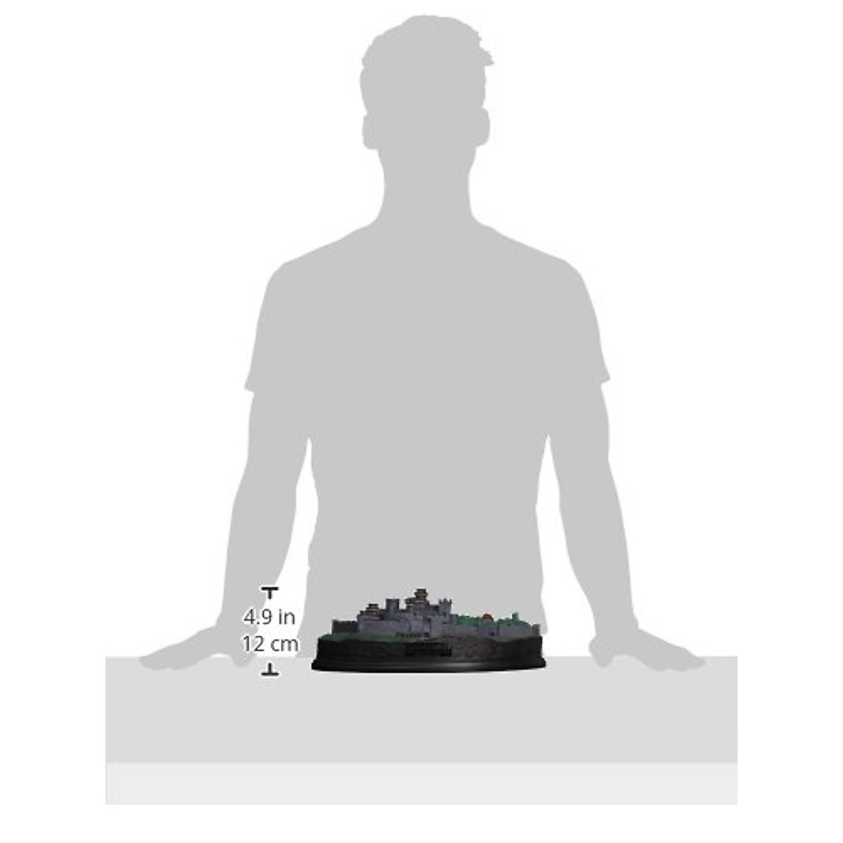 Factory Entertainment Game of Thrones Winterfell Castle Sculpture, Multi-Colored, Model:408809