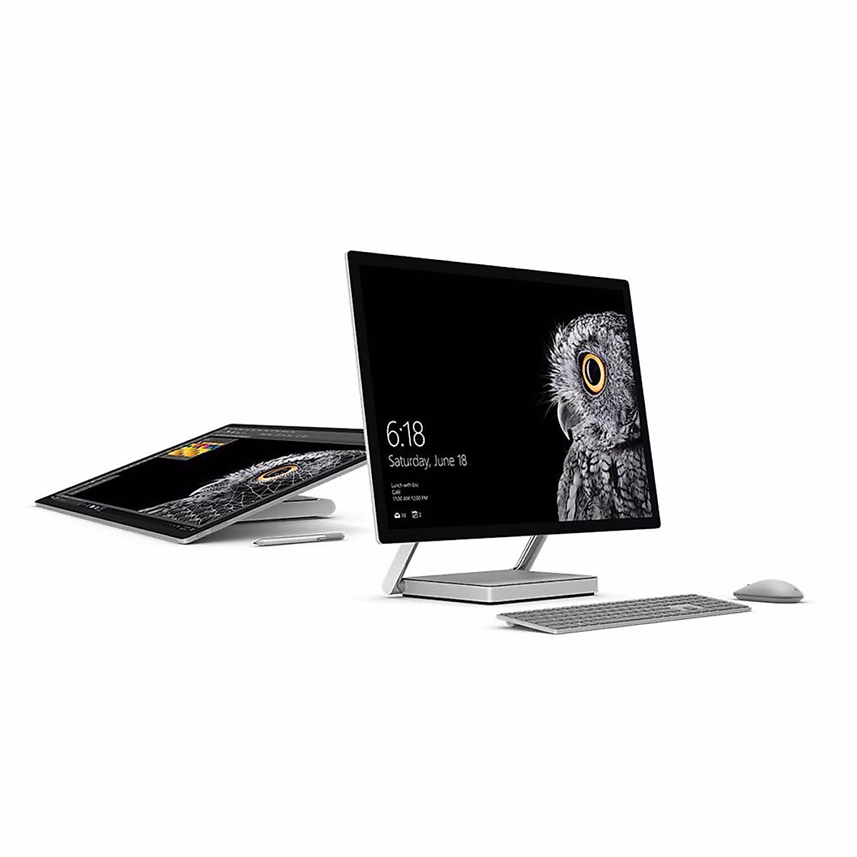 Microsoft Surface Studio All-in-one 28" 4500x3000 i5 8GB RAM 1TB HDD AIO PC GTX 965M, Pen, Keyboard, Mouse, Win 10 Pro (Renewed)