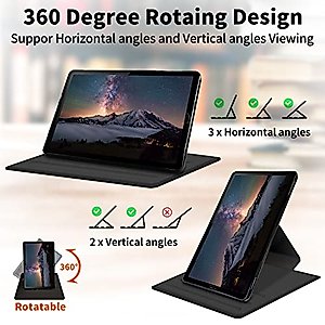 CGFGHHUY Case for Galaxy Tab S8 Plus/S7 FE 12.4 inch Tablet 360 Degree Rotating Stand Smart Cover with Auto Wake Sleep Case for Samsung Galaxy Tab S8+ 2022/S7 FE 2021 - Owl in The Tree
