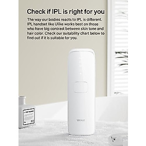 Ulike Laser Hair Removal for Women and Men, Air 3 Ice-Cooling IPL Hair Removal Device for Nearly Painless & Long-Lasting Results, 3 Modes & Auto Flashing for Fast Full Body Hair Removal from Home